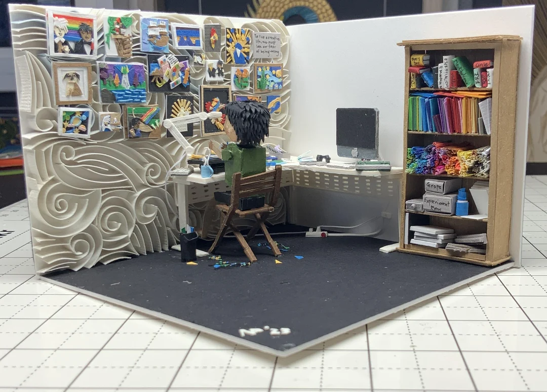 My Messy Creative Process, Nikki Panganiban, Paper, 2023 | Scrolller