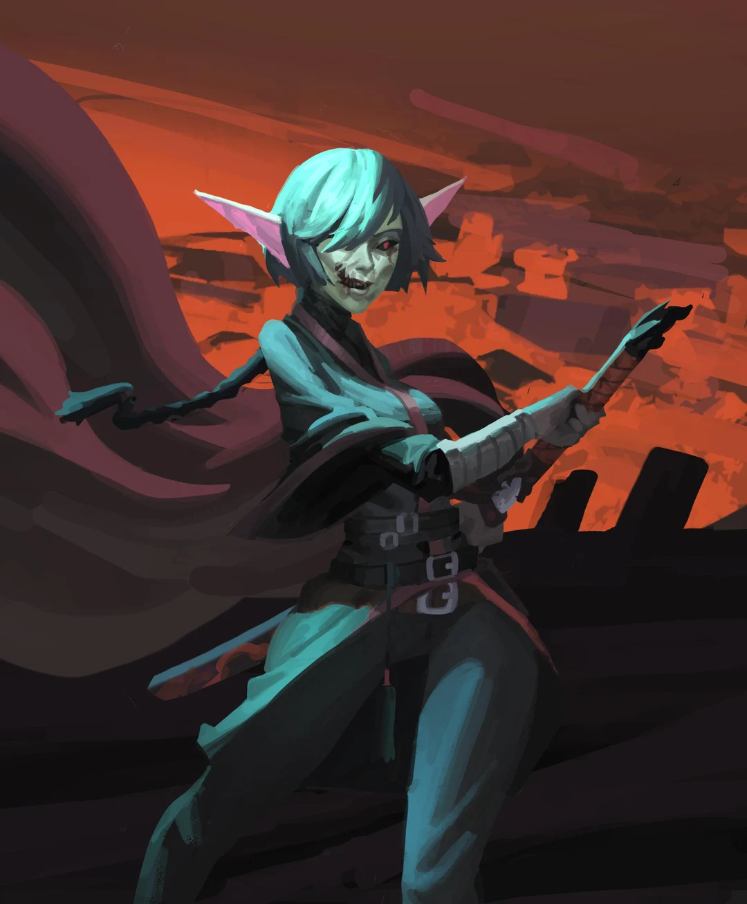 The Undead Goblin, art by me | Scrolller