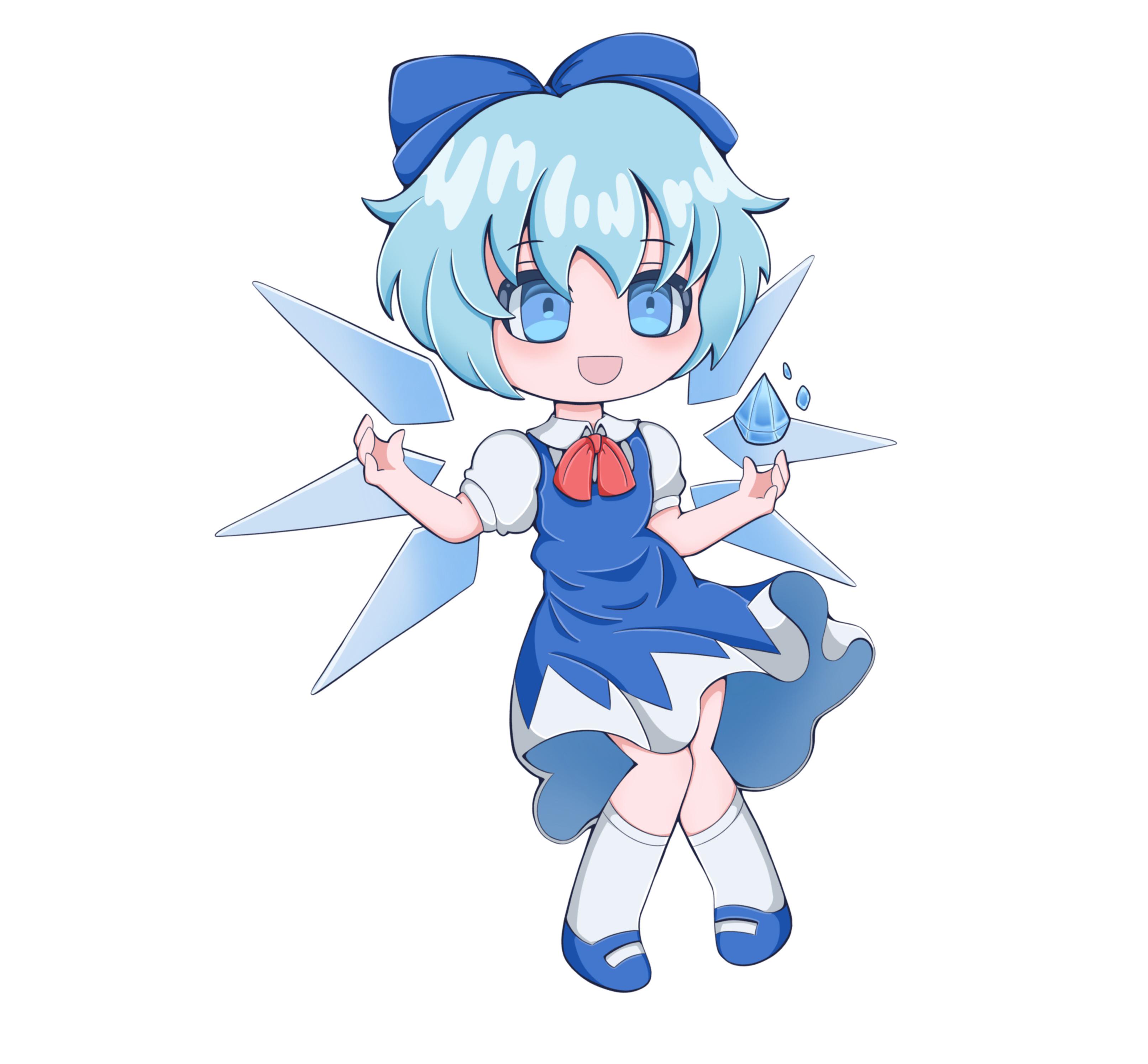 Chibi Cirno Fanart | Scrolller