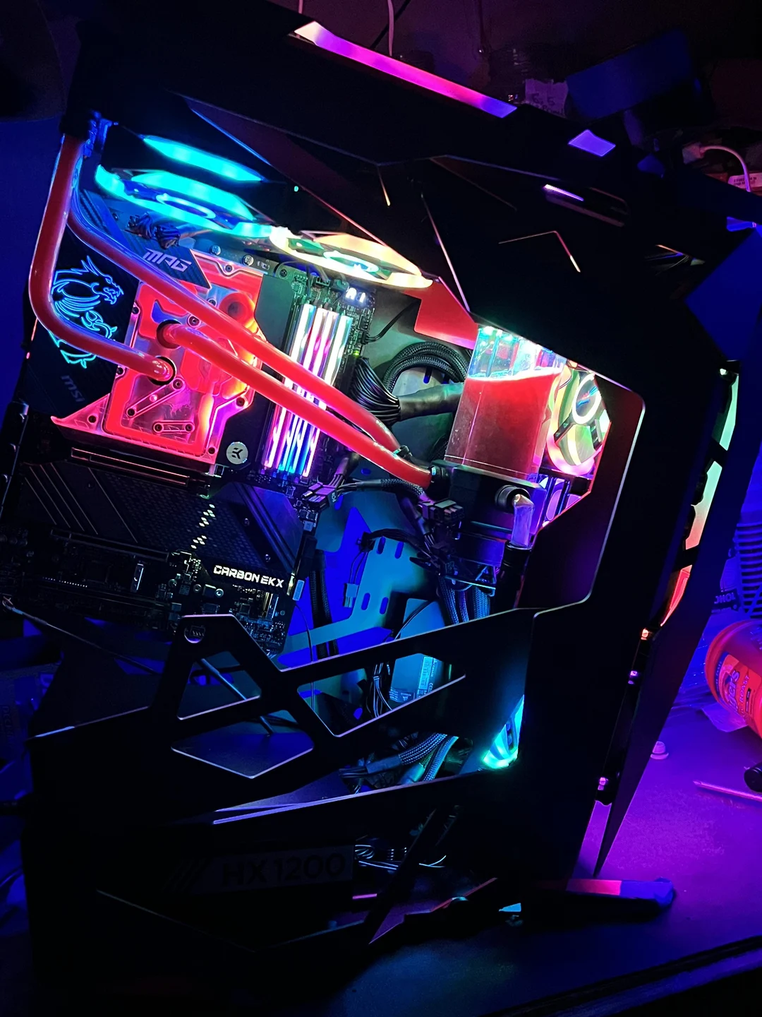 Haven’t added the GPU, but what do you think? First custom loop. | Scrolller