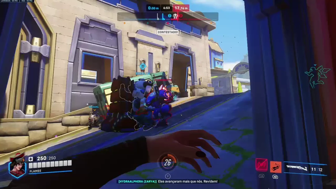 Clearly blocked that shot for lifeweaver | Scrolller