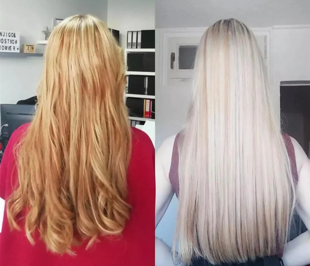 Going blonde takes time - embrace the process | Scrolller