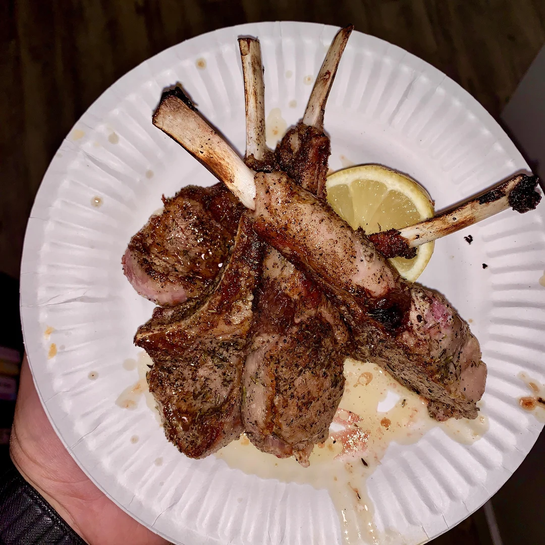 Triple paper plate Lamb Chops 🍖 | Scrolller