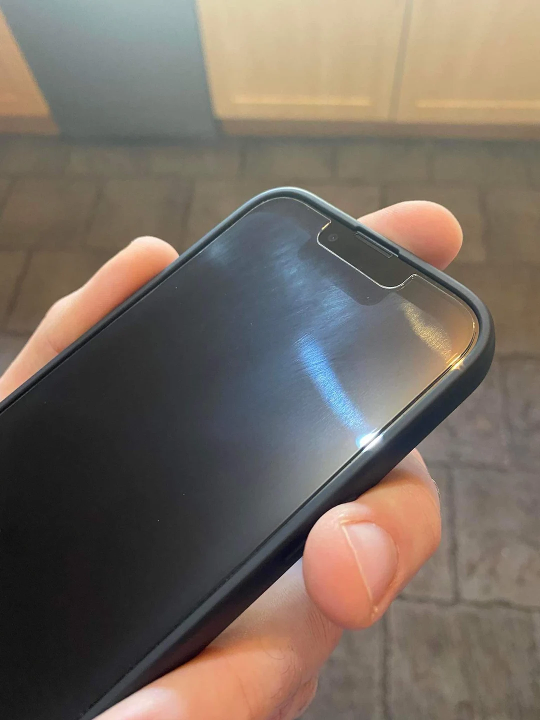 Weird layer on screen protector | Scrolller