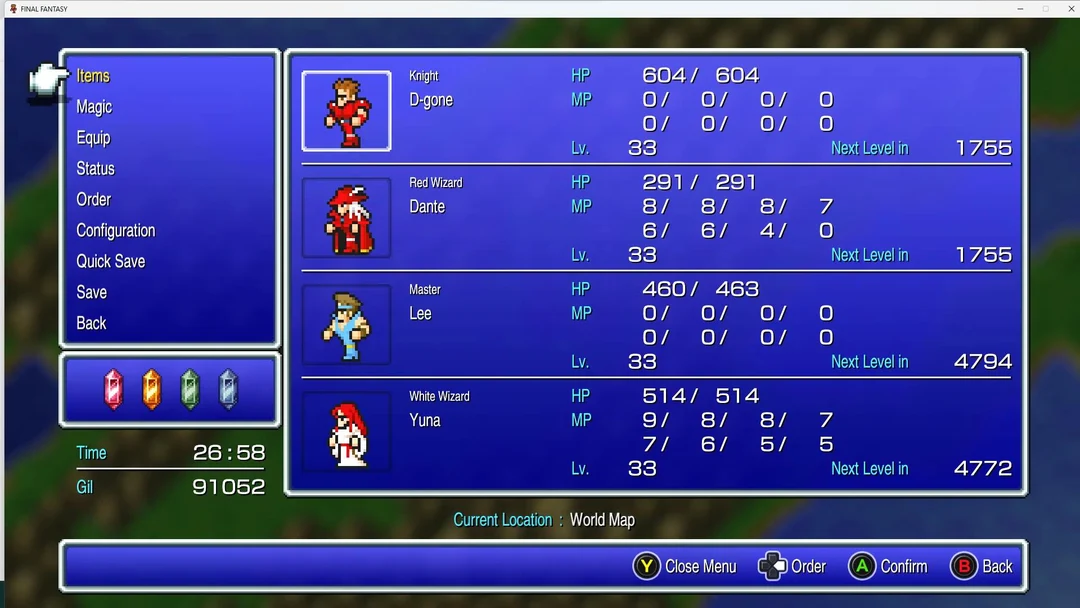 Why does my Red Mage have so incredibly low HP | Scrolller