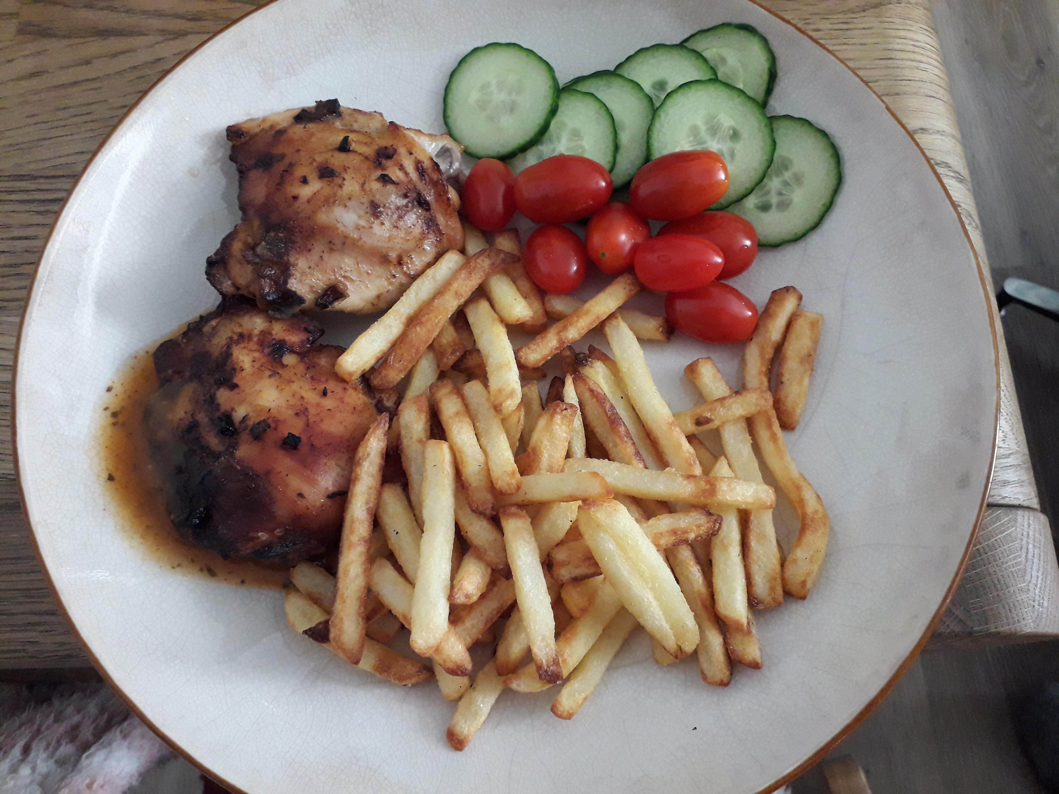 [Homemade] chicken and fries | Scrolller