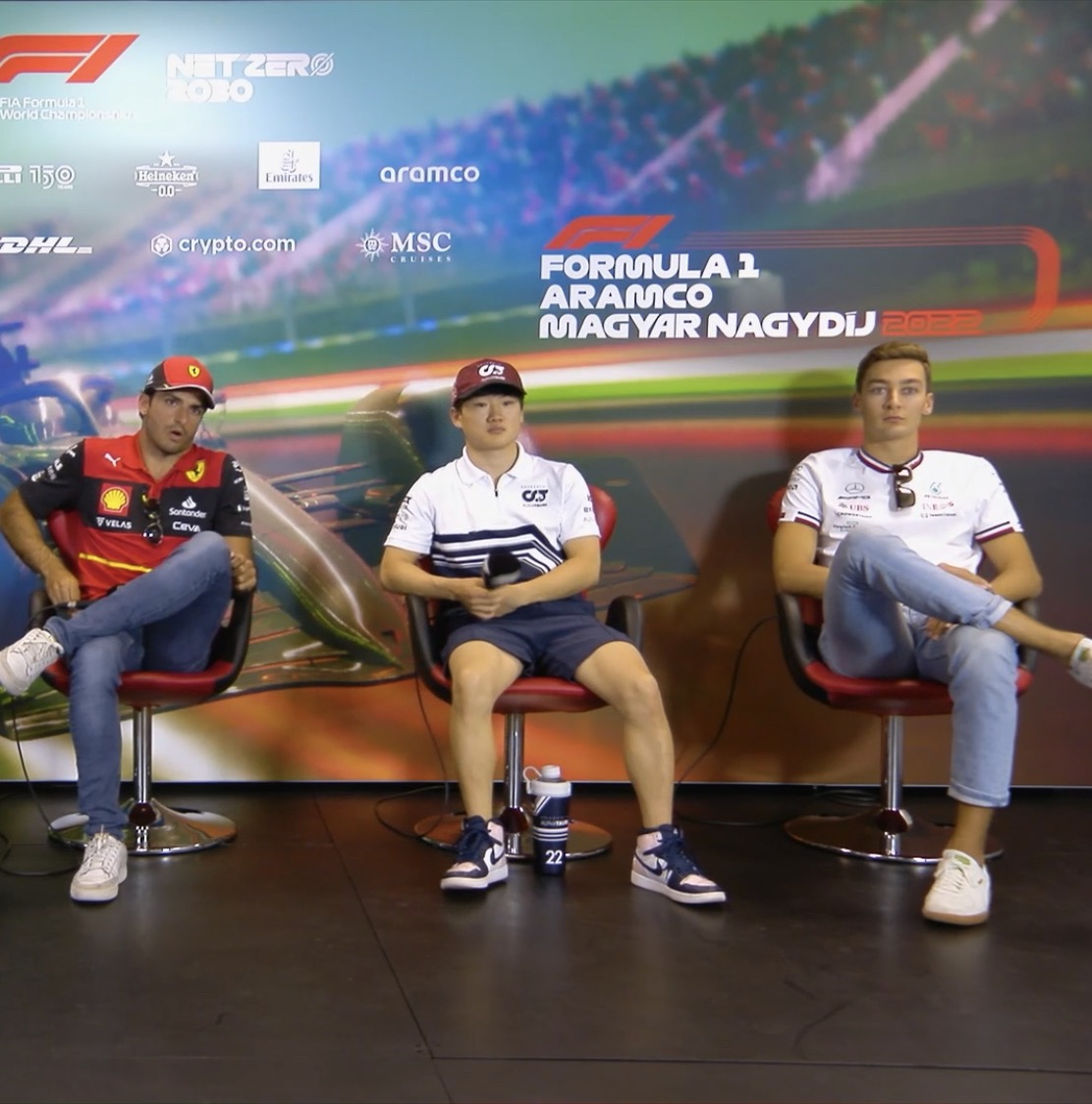 Discover more like Sneakers: Yuki Tsunoda rocking some 🔥 1s Bubble Gum ...