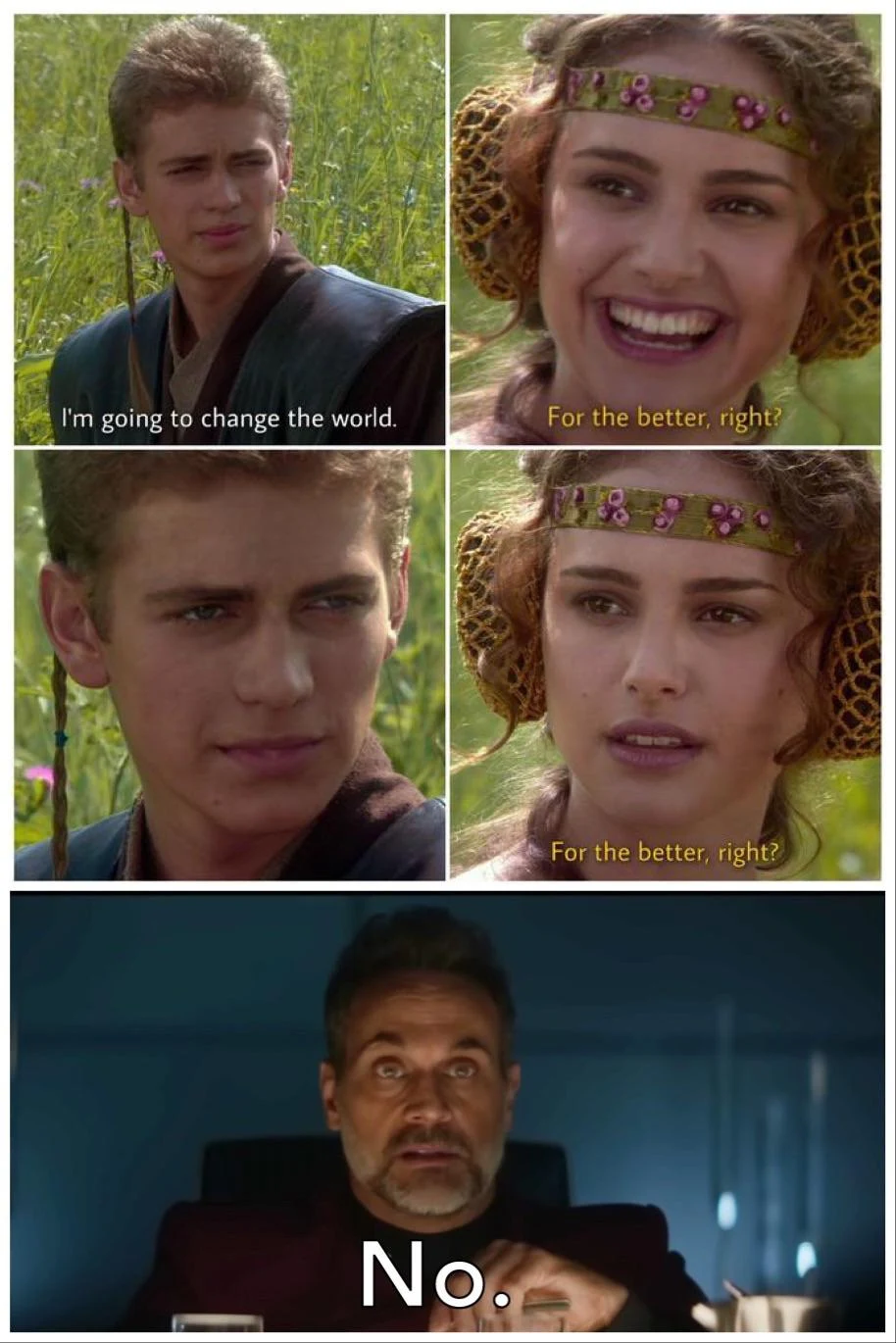 Padme finally gets an answer | Scrolller