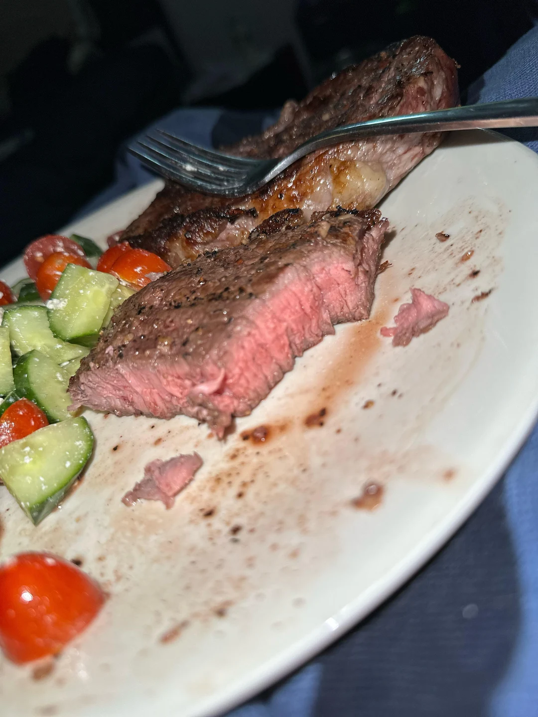 First time trying to grill steak is this too pink? | Scrolller