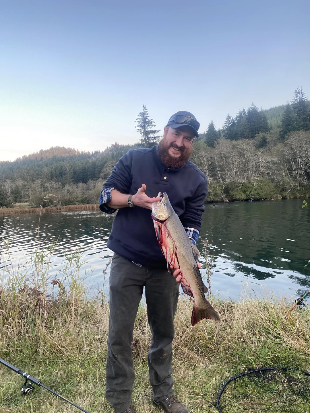 Got my first salmon! | Scrolller