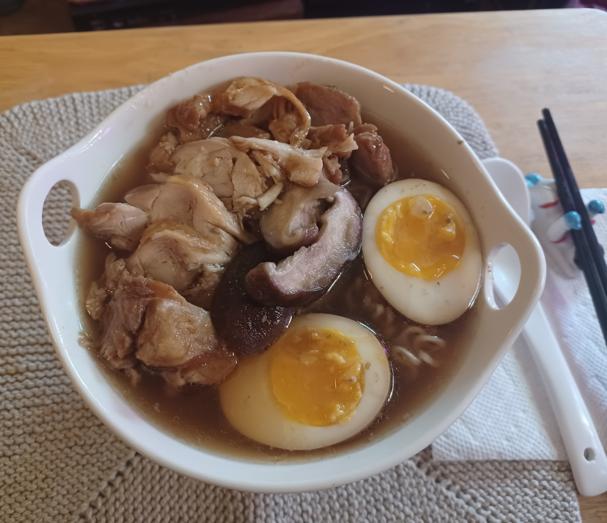 Chicken chasu and ramen eggs | Scrolller