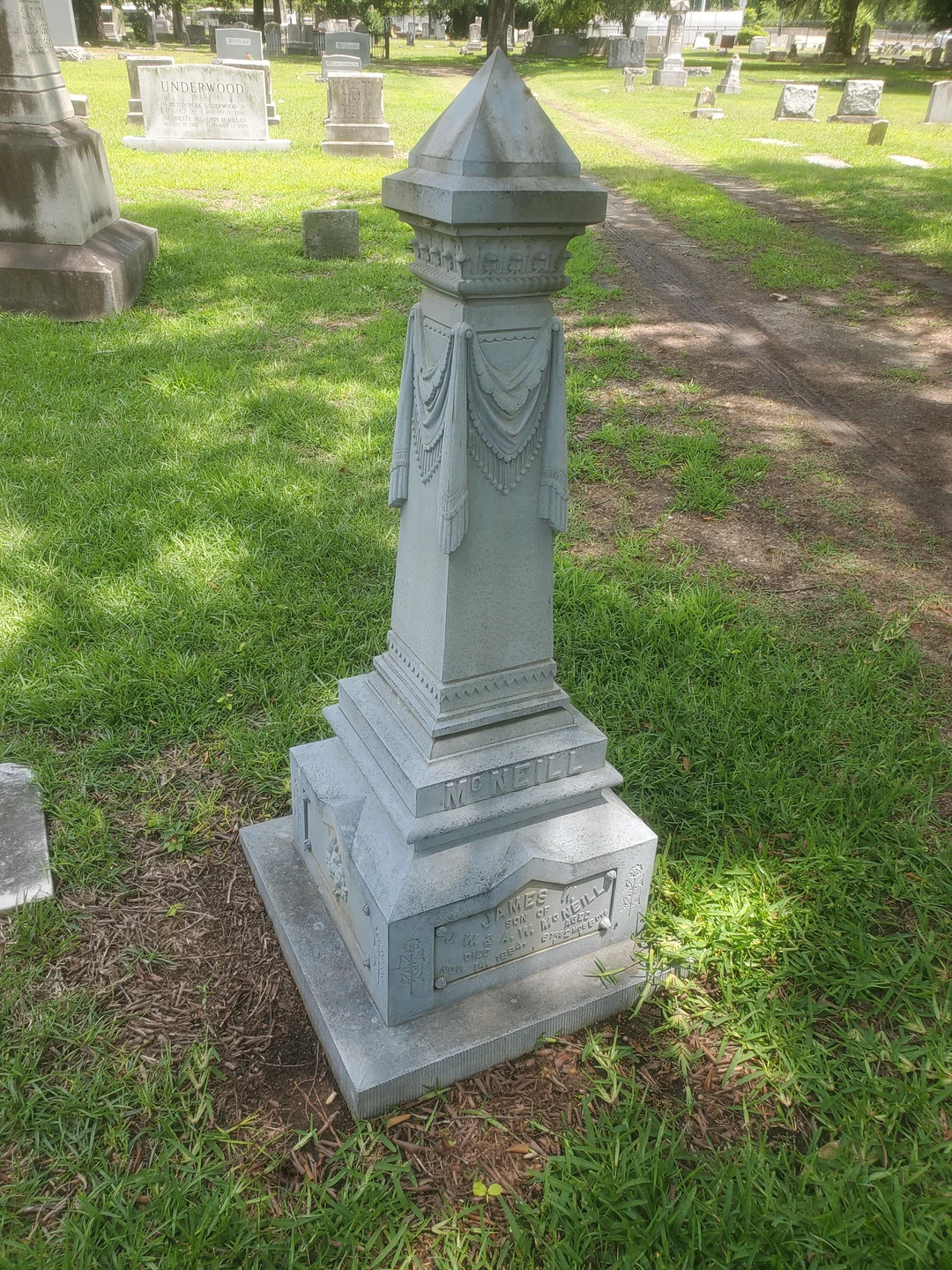 A Zinc Marker? Cross Creek Cemetery #01, Fayetteville, NC | Scrolller