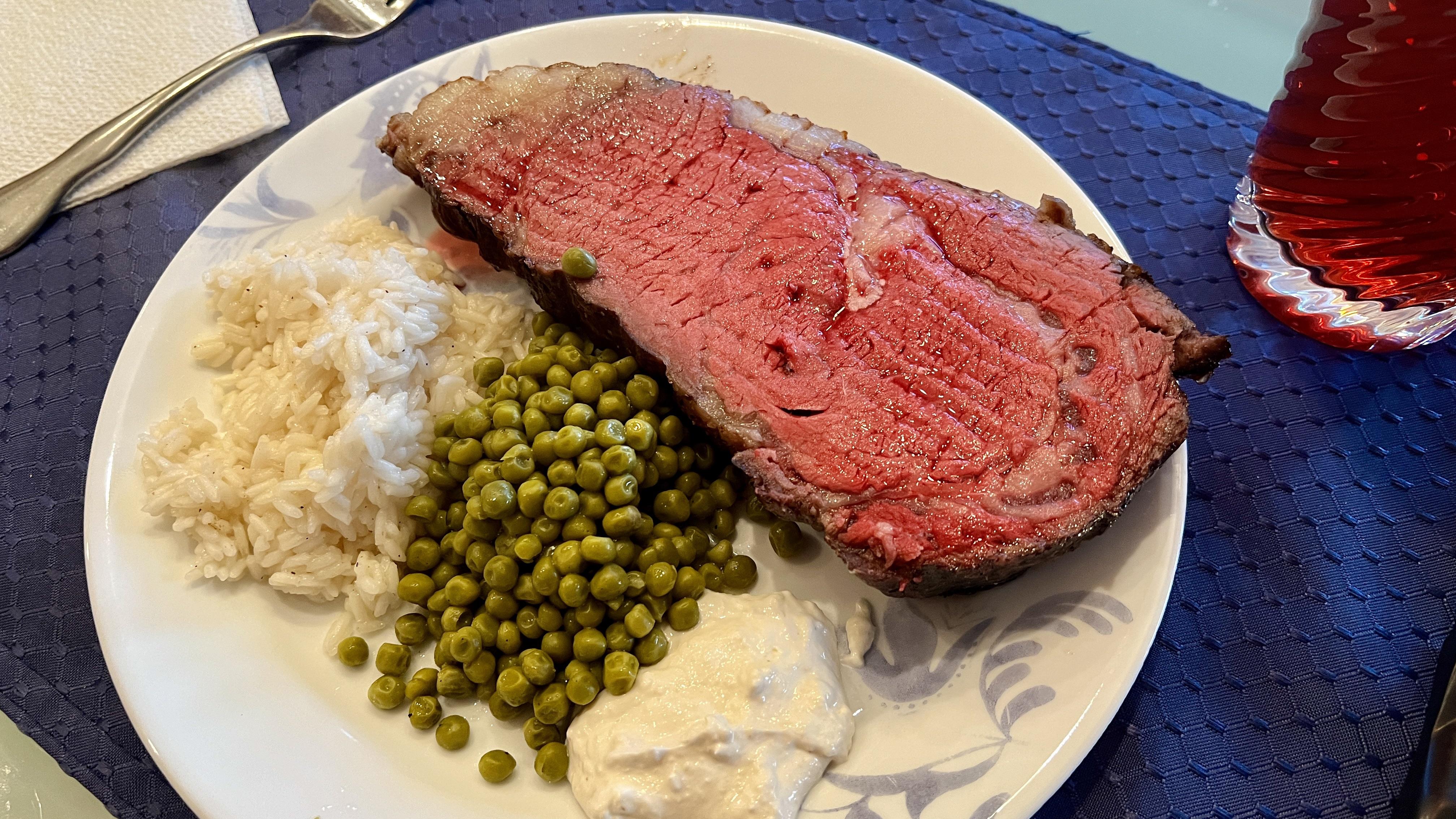 My attempt at Reverse Sear Prime Rib | Scrolller