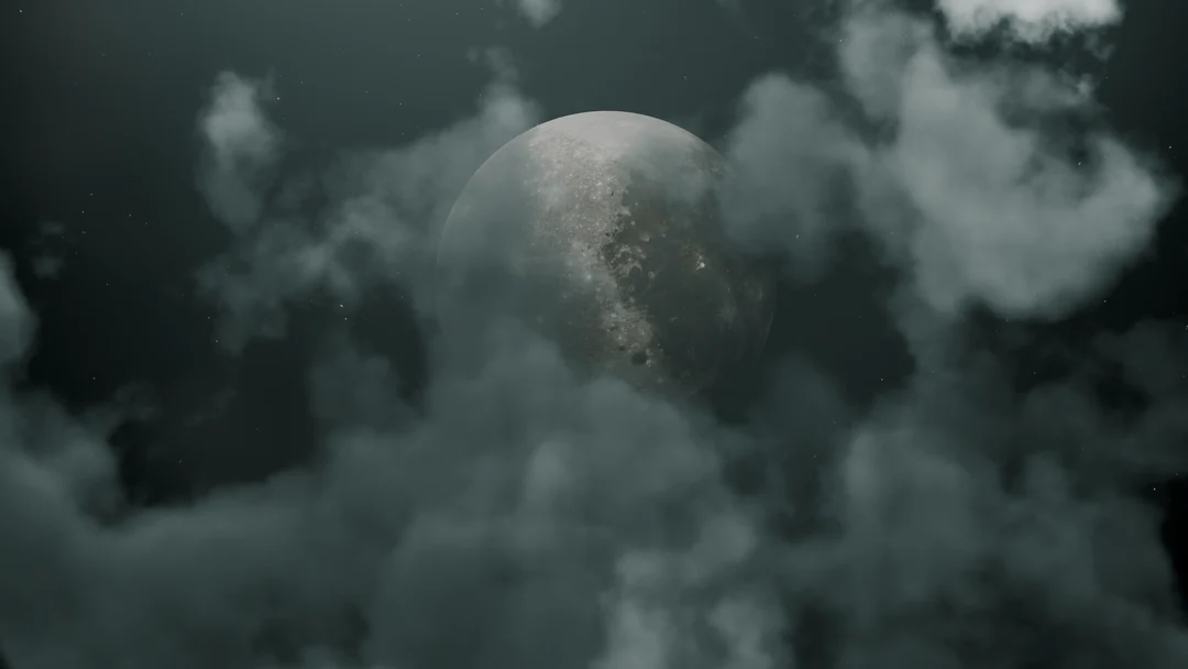 Foggy Moon [3840x2160] | Scrolller