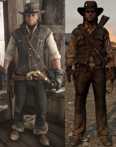 John marston the type of guy to make 1 outfit and be loyal to it forever. | Scrolller