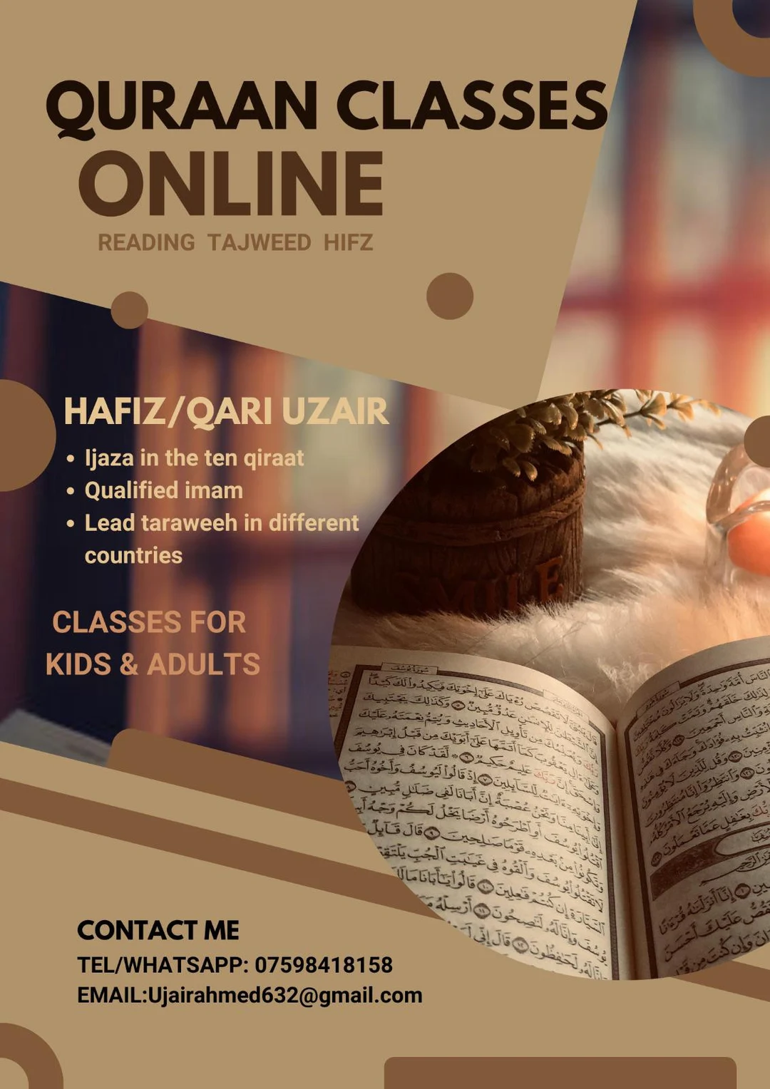 Qari looking for students (tajweed/quran/arabic) | Scrolller