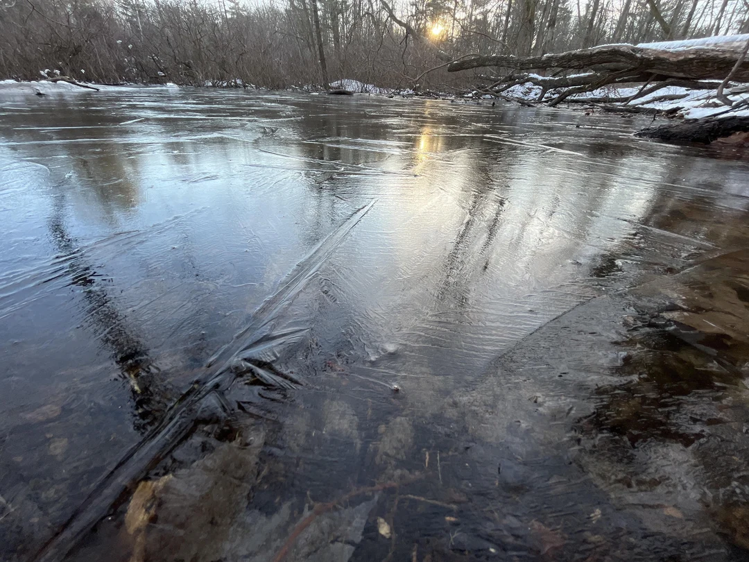 Thin winter ice | Scrolller