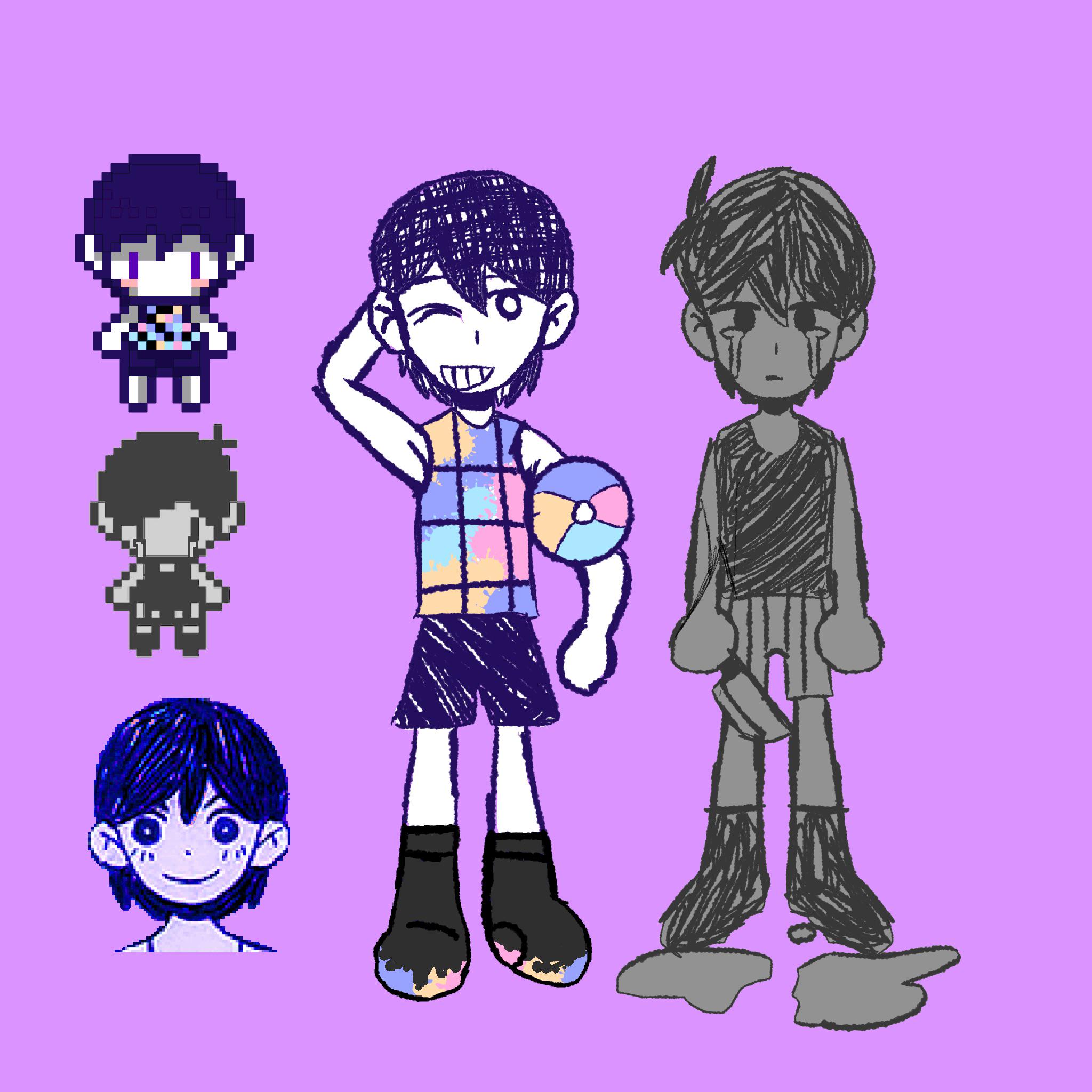Omori au kel and Sunny/omori design | Scrolller