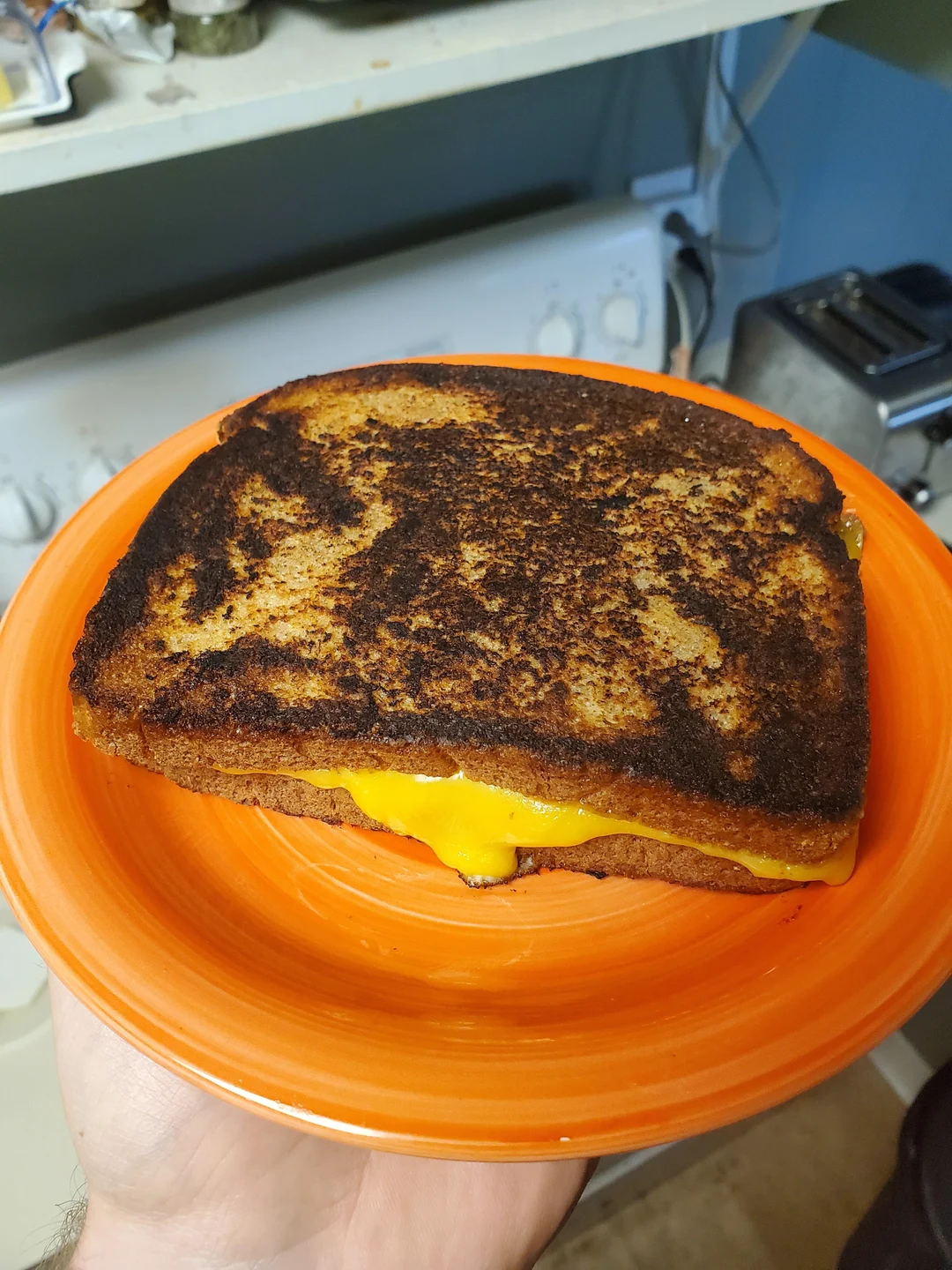 my take on a grilled cheese | Scrolller