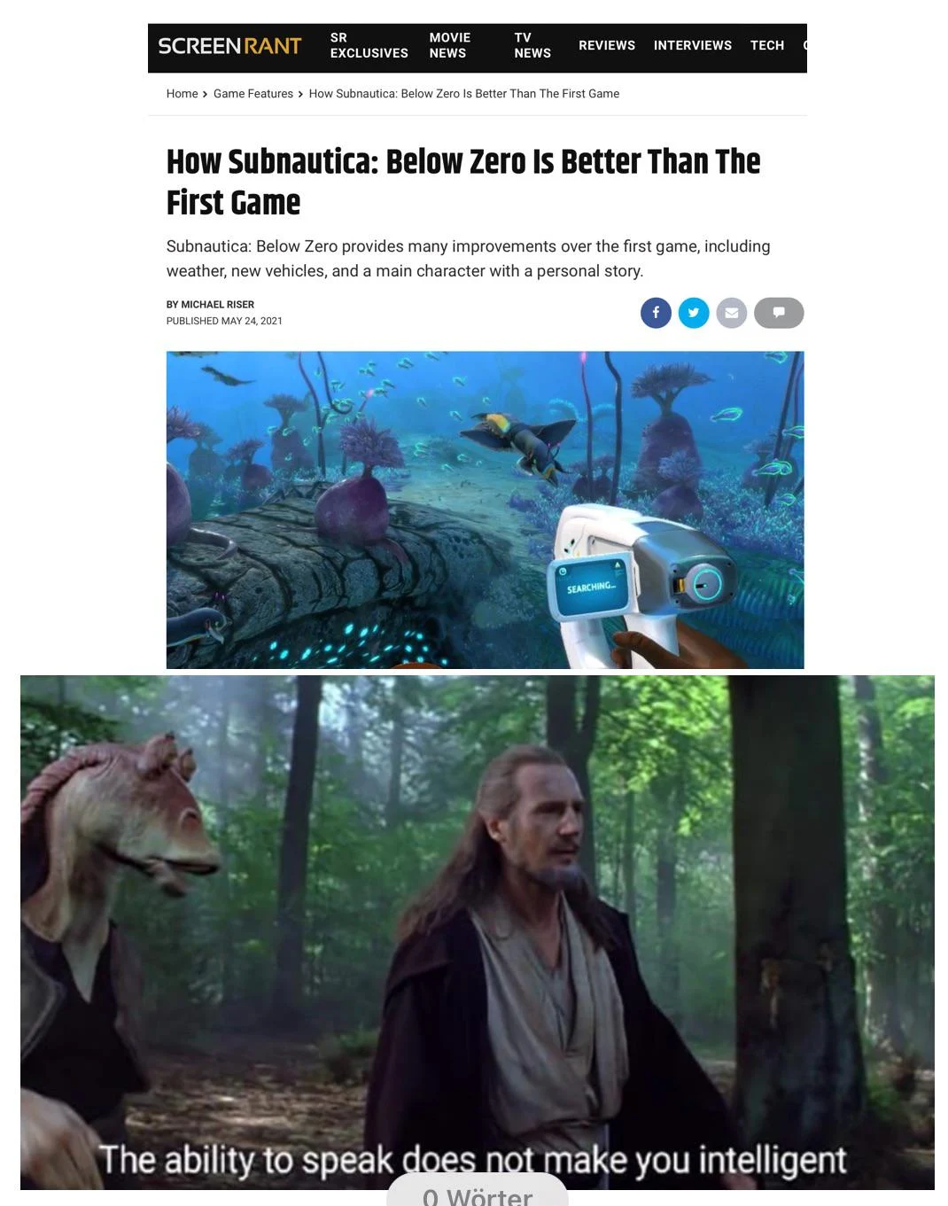 [Below Zero Spoilers] Not my opinion | Scrolller