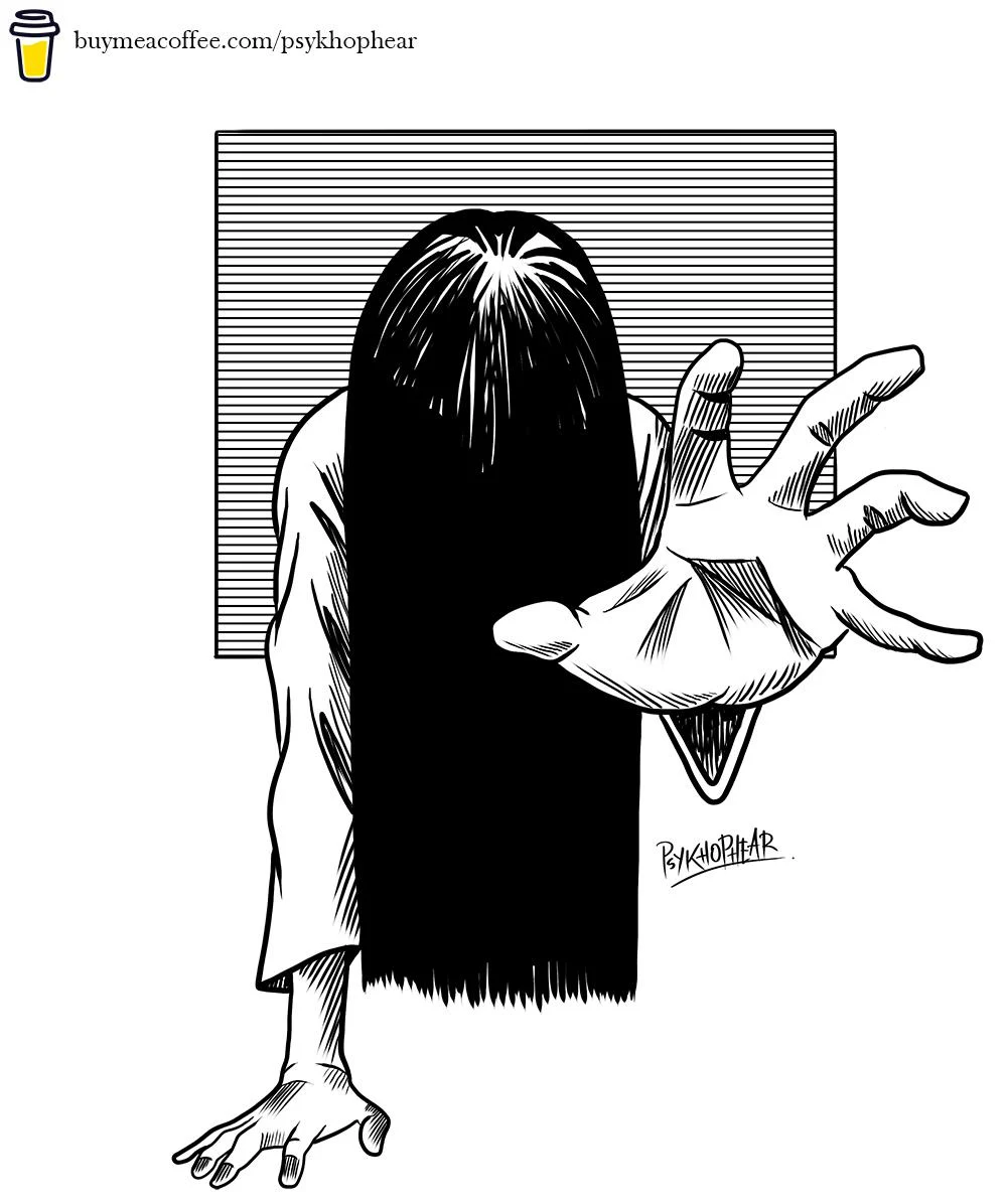 Sadako Art Commission by me (Psykhophear) | Scrolller