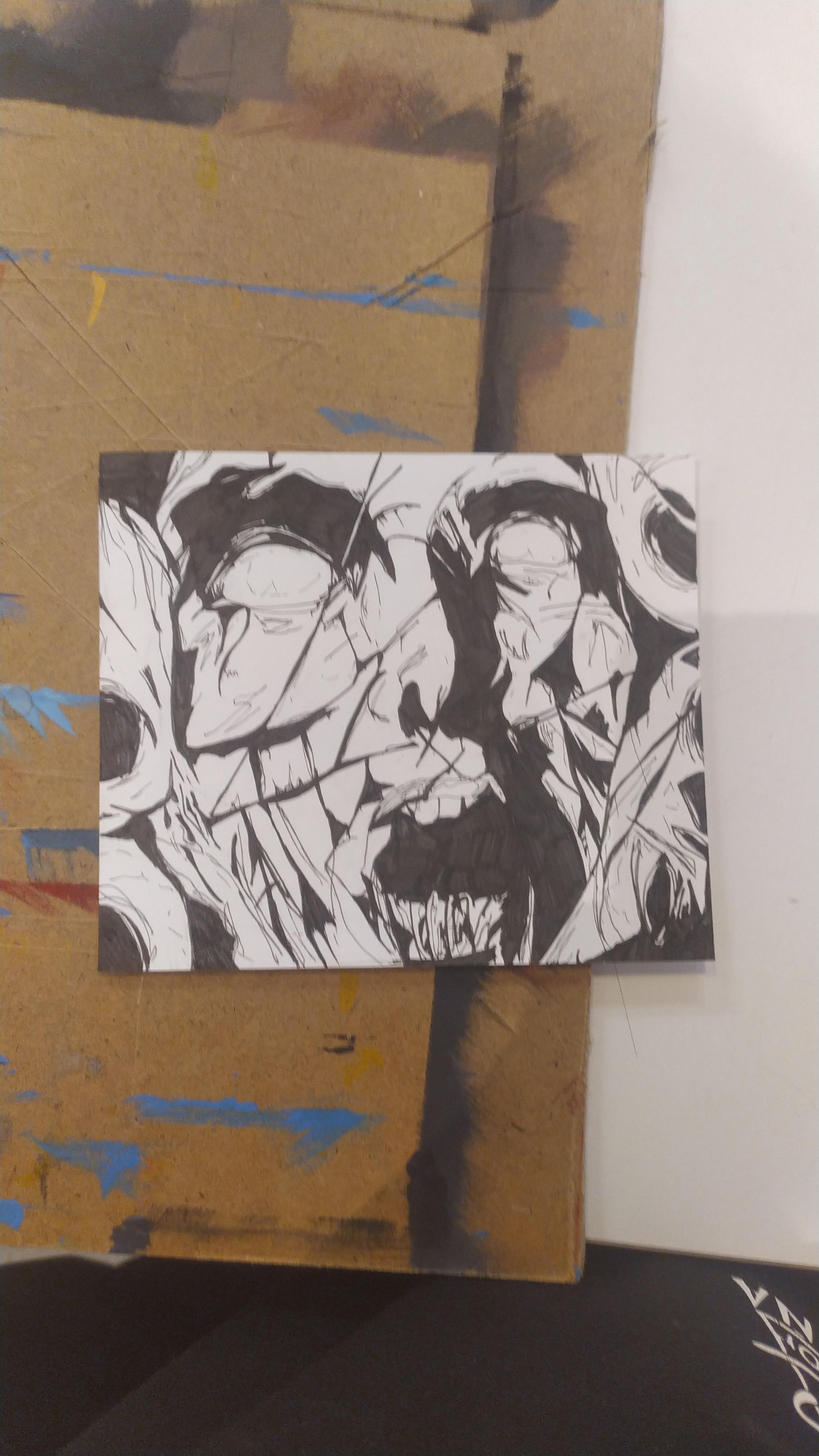 Suffering, Saiko, Ink, 2022. | Scrolller