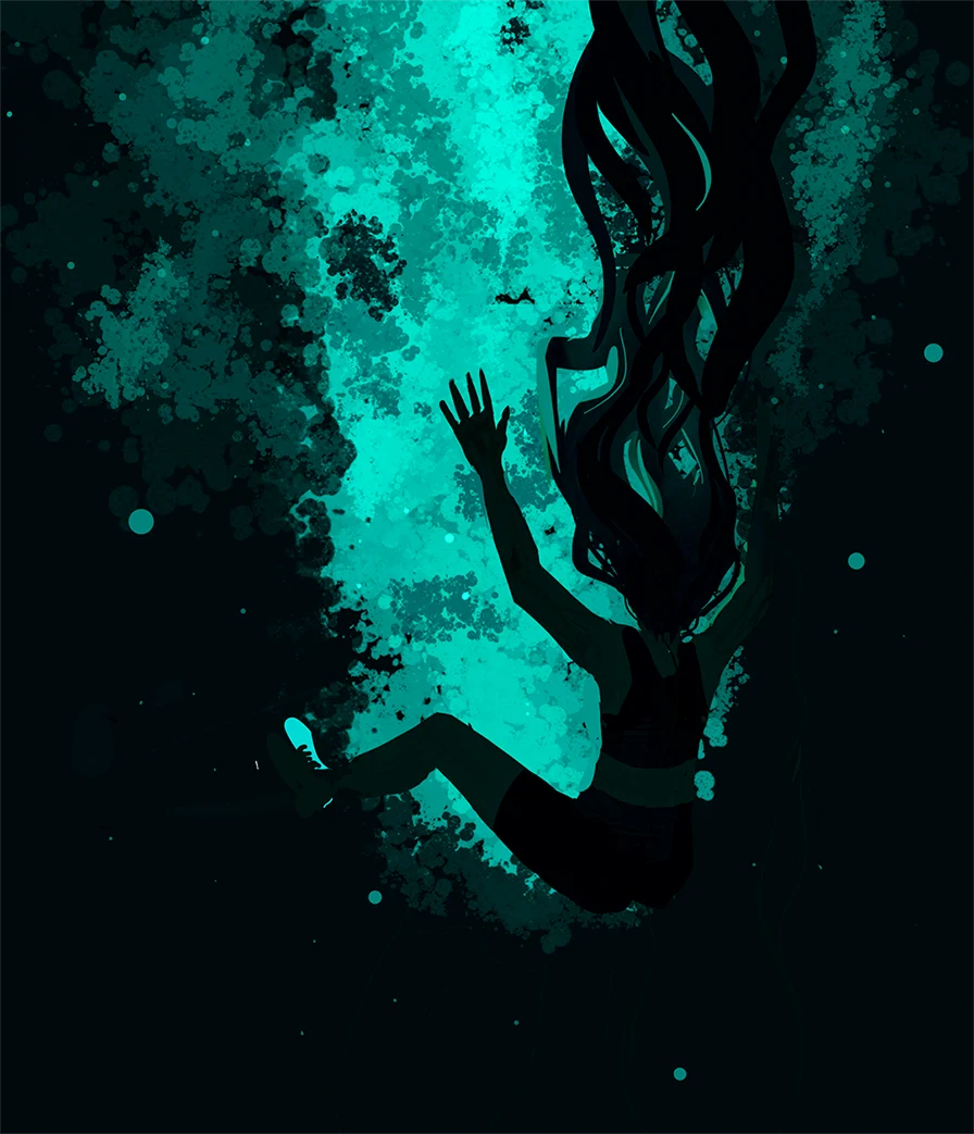 Drowning, Nitxav, Digital, 2024 | Scrolller