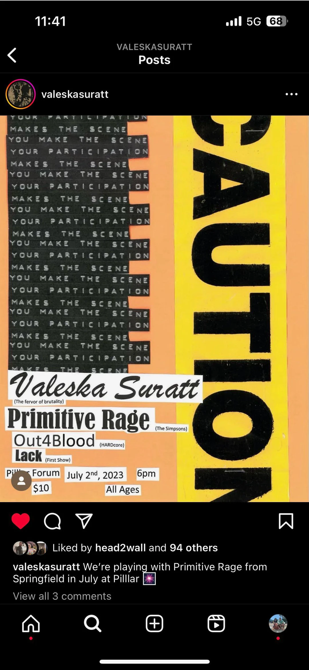 Show tonight at the pillar forum in MPLS come hang out and have fun | Scrolller