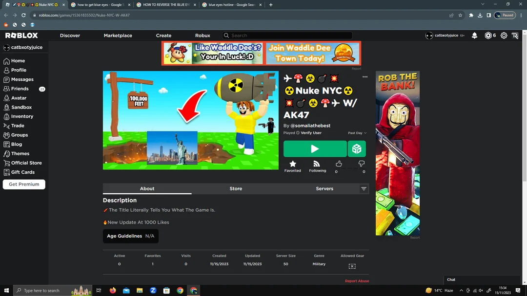 DAY 3: I MADE ONE WITH NUKES SO IT HAS TO BLOW UP NOW. HAHAHAHAH IM SO FUNNY | Scrolller