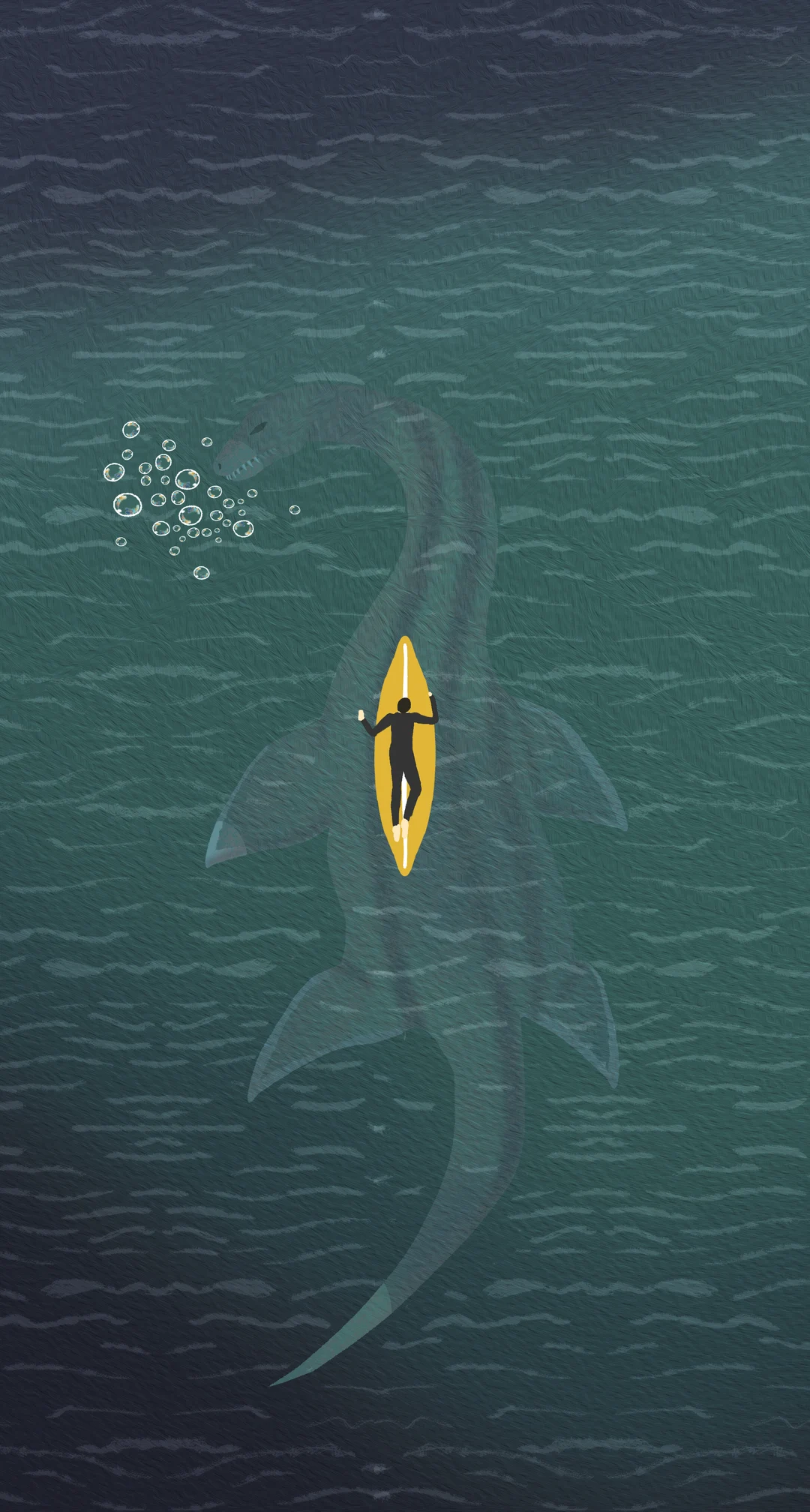 Plesiosaur, Me, Digital, 2022 | Scrolller