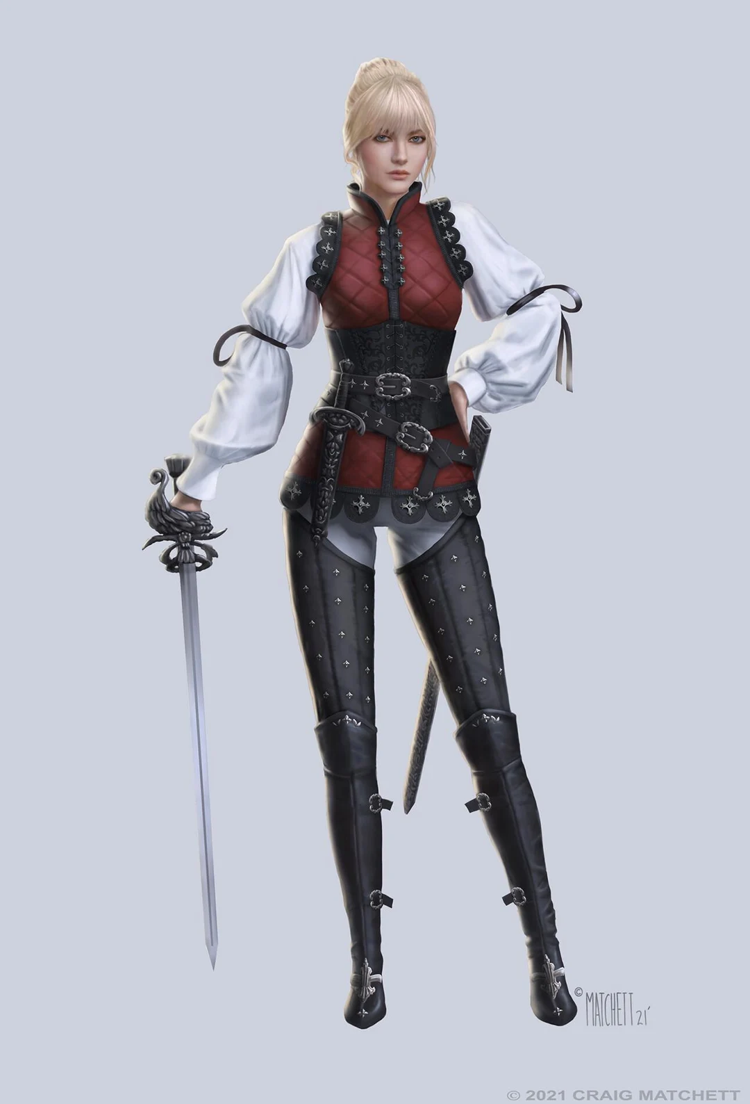 Fencer by Craig Matchett | Scrolller