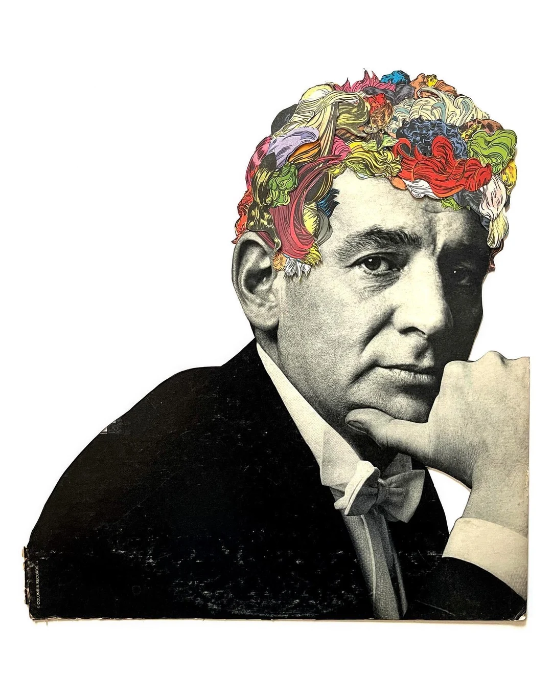 Lenard Bernstein, Morgan Jesse Lappin, Analog collage, 2023 | Scrolller