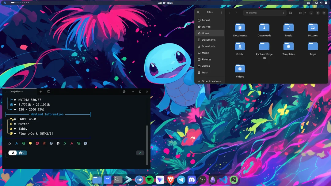 [GNOME] First Time. | Scrolller