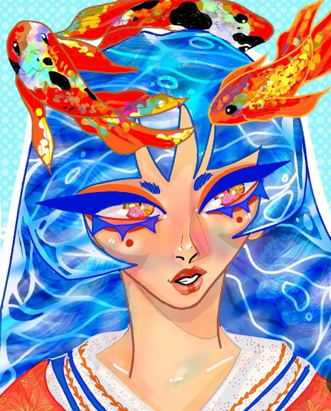 Water and koi | Scrolller