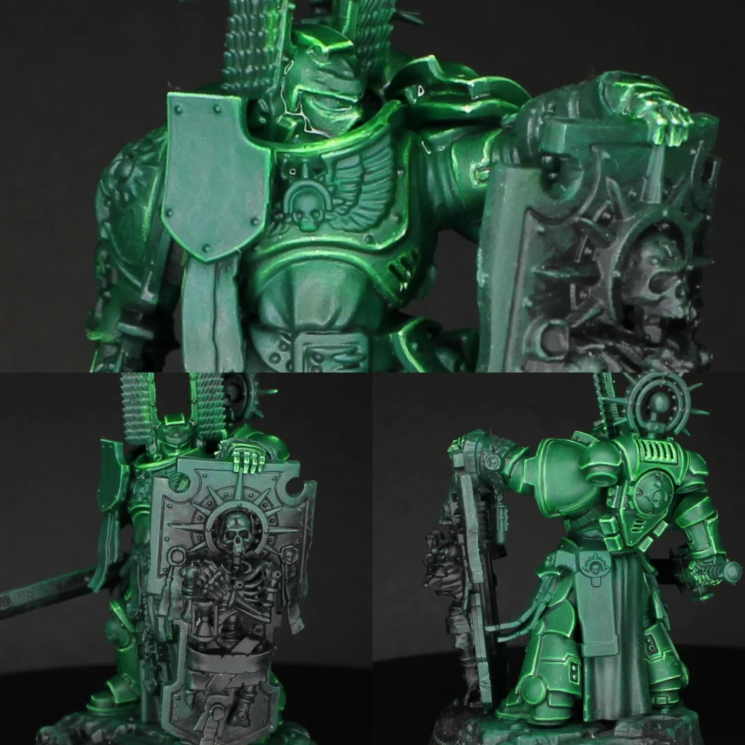 Now begins the slow progress on my Dark Angels. | Scrolller