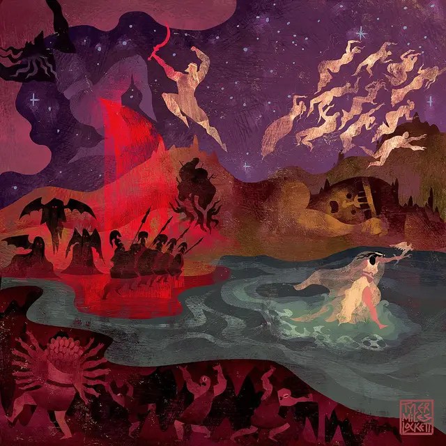 Protogenoi #2: "The Castration of Ouranos" Illustrated by me (story details in comments) | Scrolller