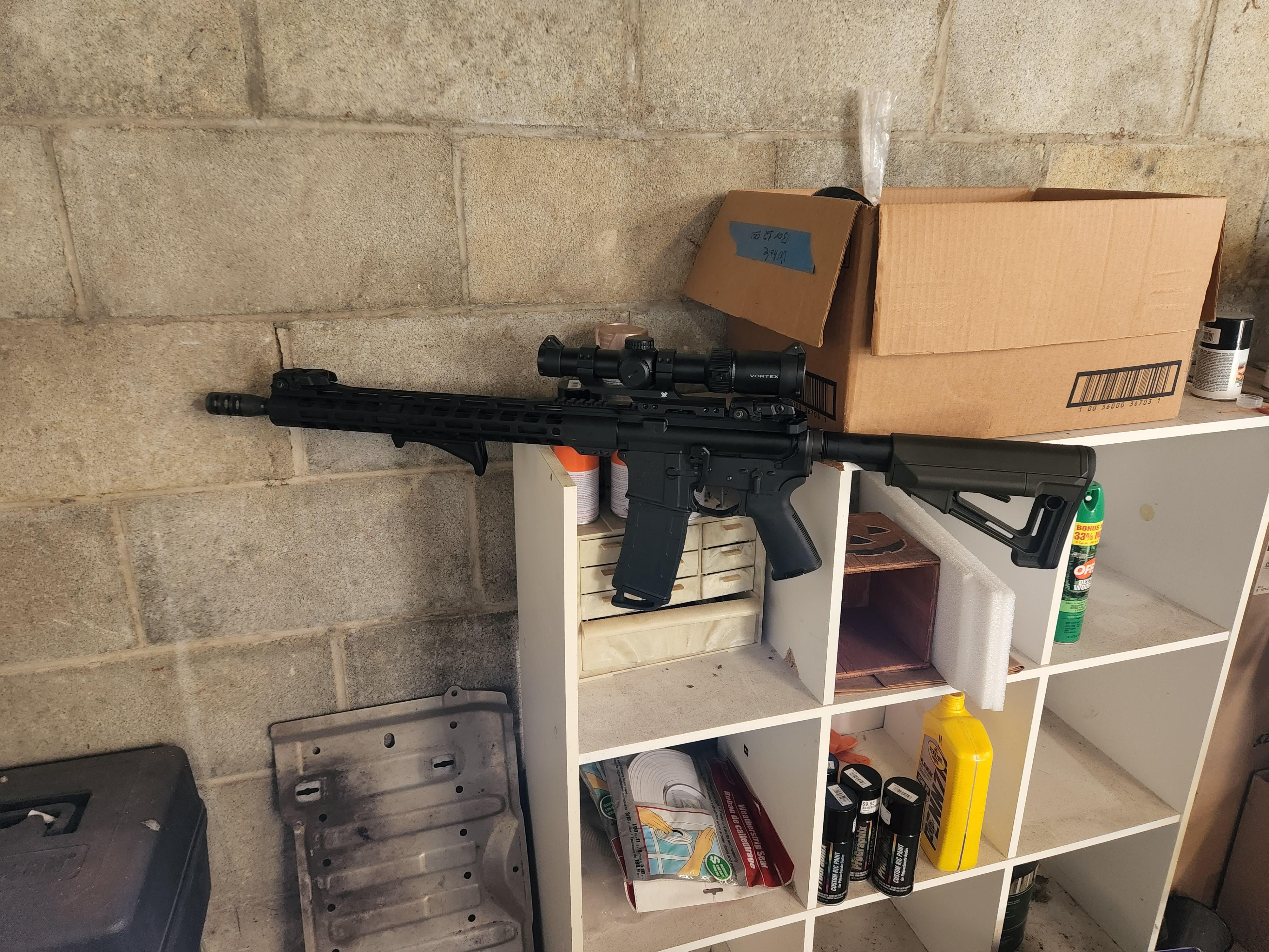 Here's another pic of my rifle, PSA upper and an Anderson lower (I know) | Scrolller