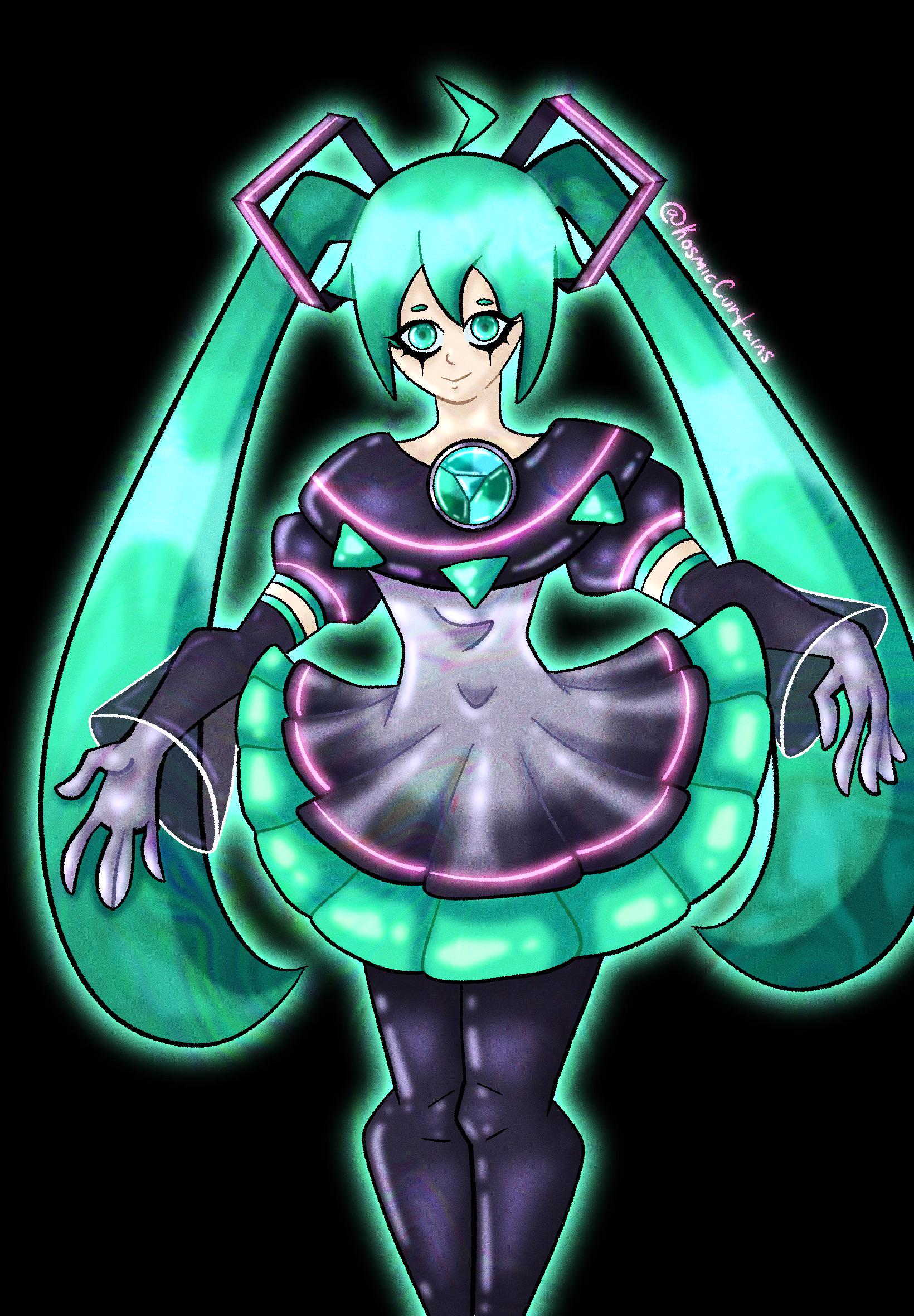 Magical girl Miku 🩷🩵 | Scrolller