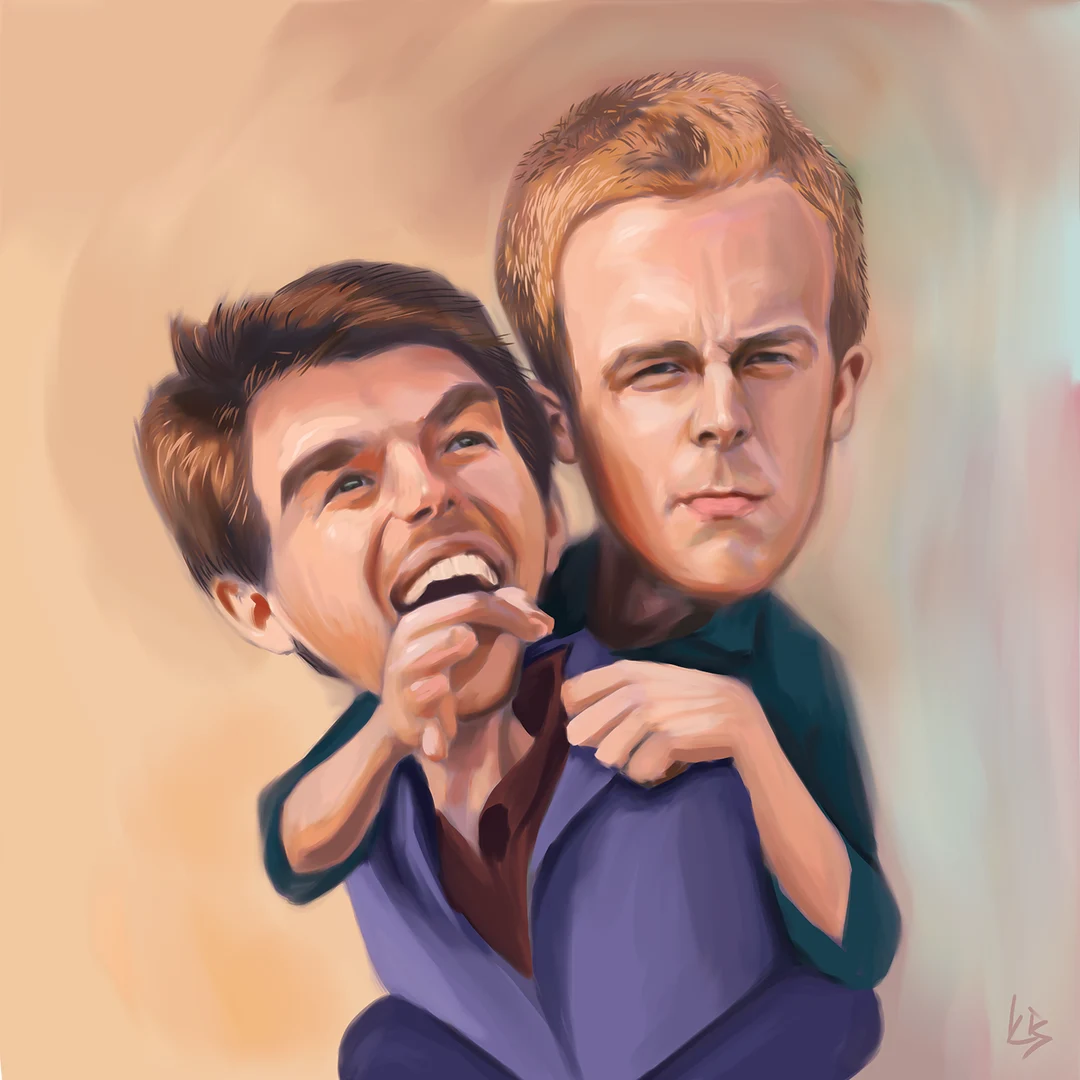 Kellan and Kevin, lunthelunar, digital, 2024 | Scrolller