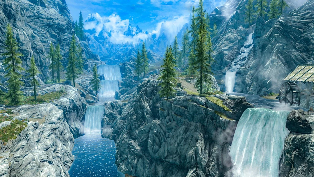 Just another common Skyrim landscape | Scrolller