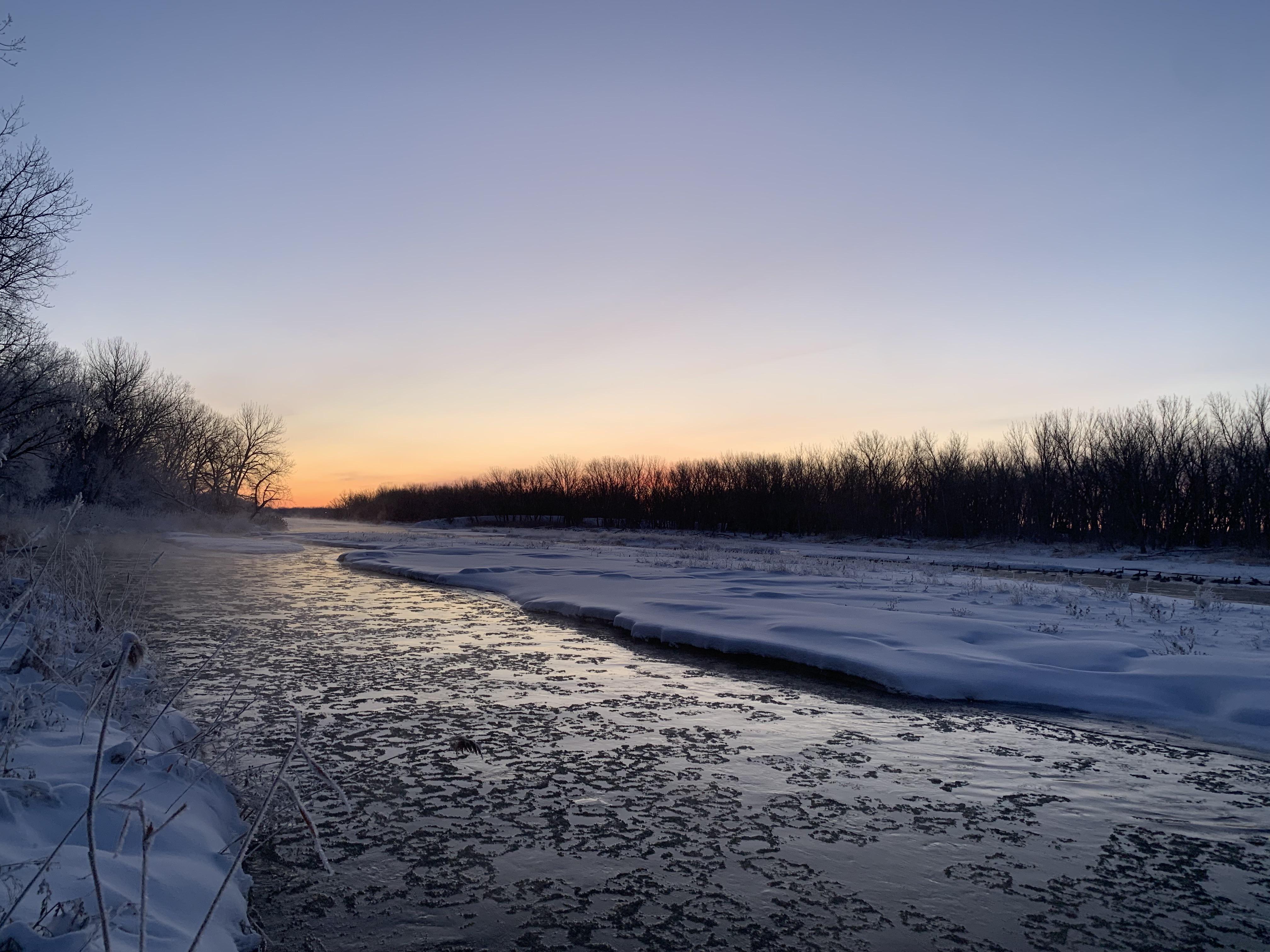 Winter Morning River | Scrolller