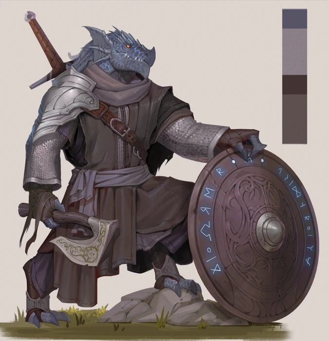 A Dragonborn I designed | Scrolller
