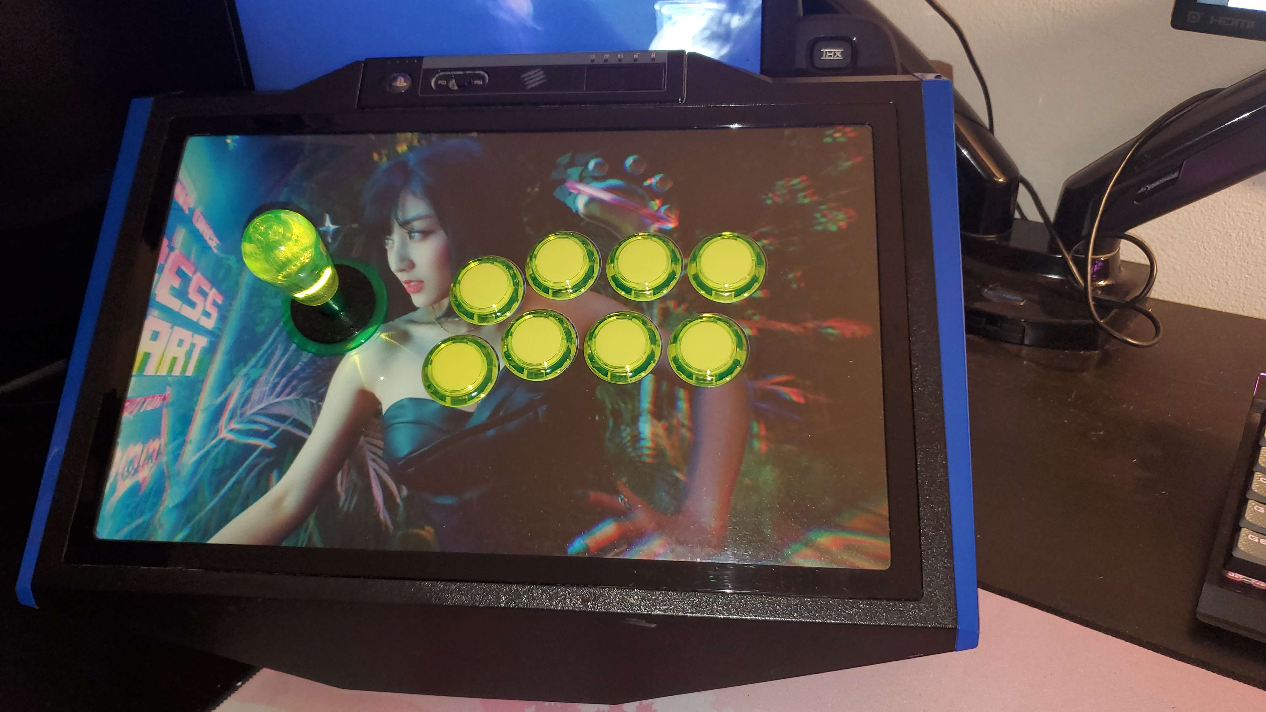 I got Jihyo artwork for my arcade stick. | Scrolller