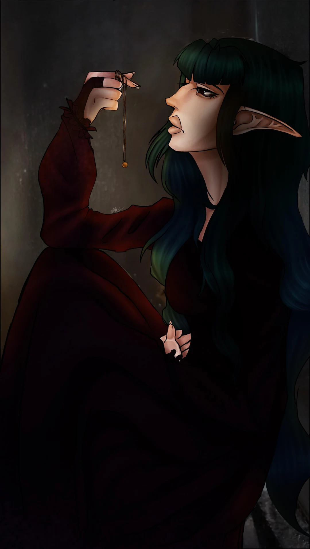 Fools Gold, Me, Procreate, 2023 | Scrolller