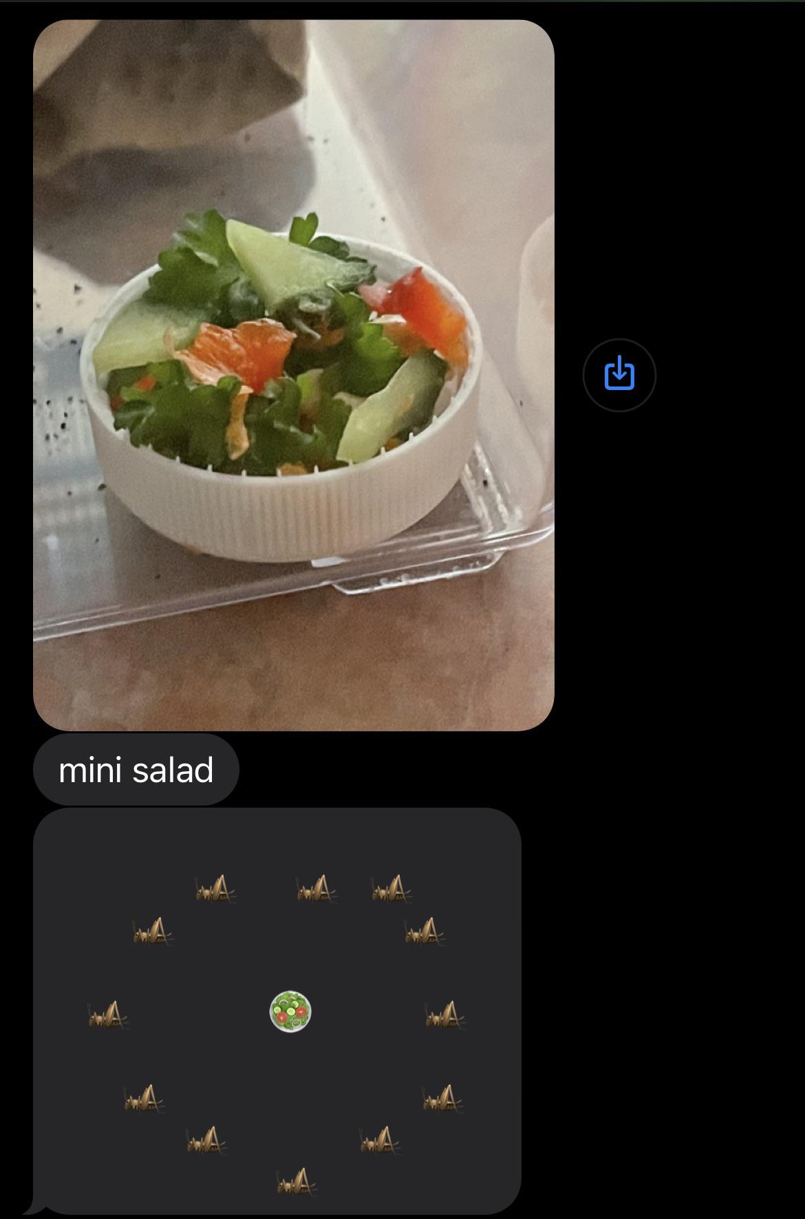 my boyfriend just sent me a picture of the food he prepared for the crickets | Scrolller
