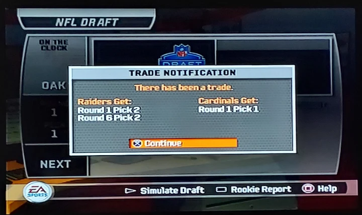 Draft day trades in older Madden games are pretty silly | Scrolller