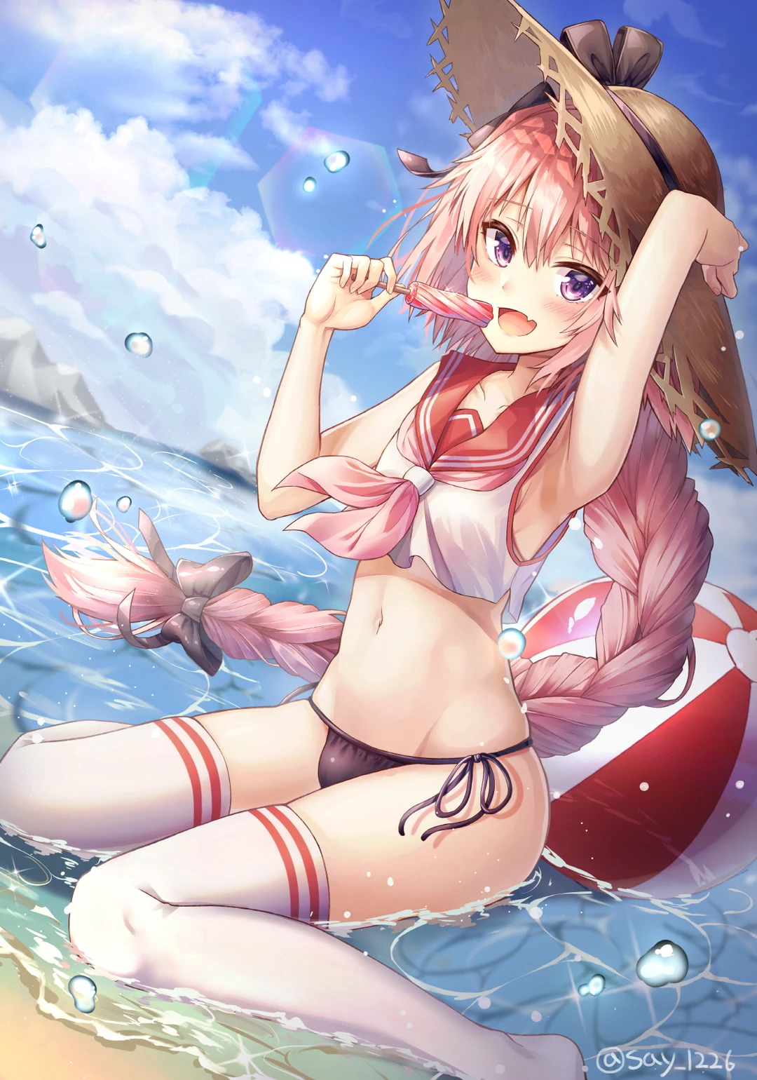 Summertime Astolfo | Scrolller