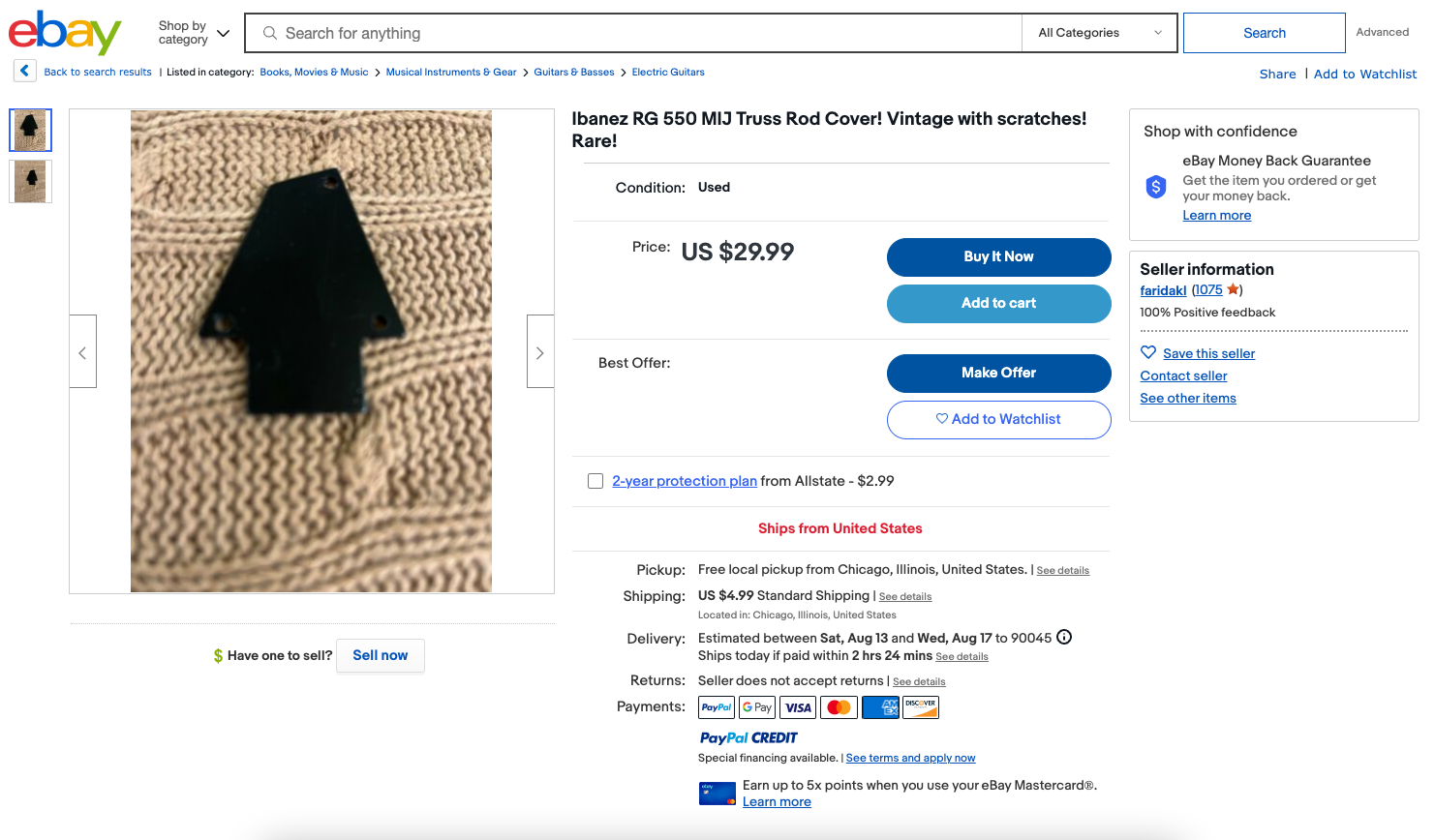 "Vintage with scratches!" | Scrolller