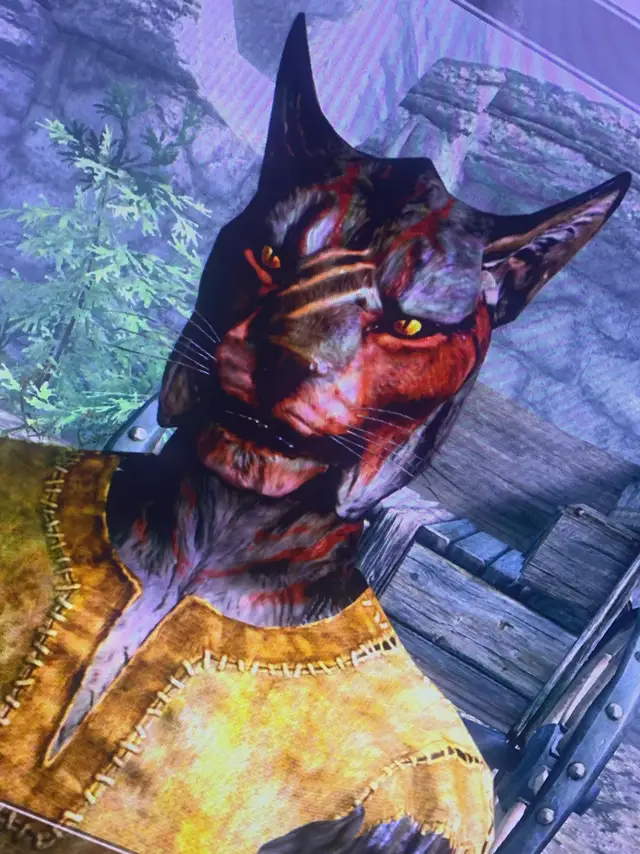 I made a daedric khajiit | Scrolller