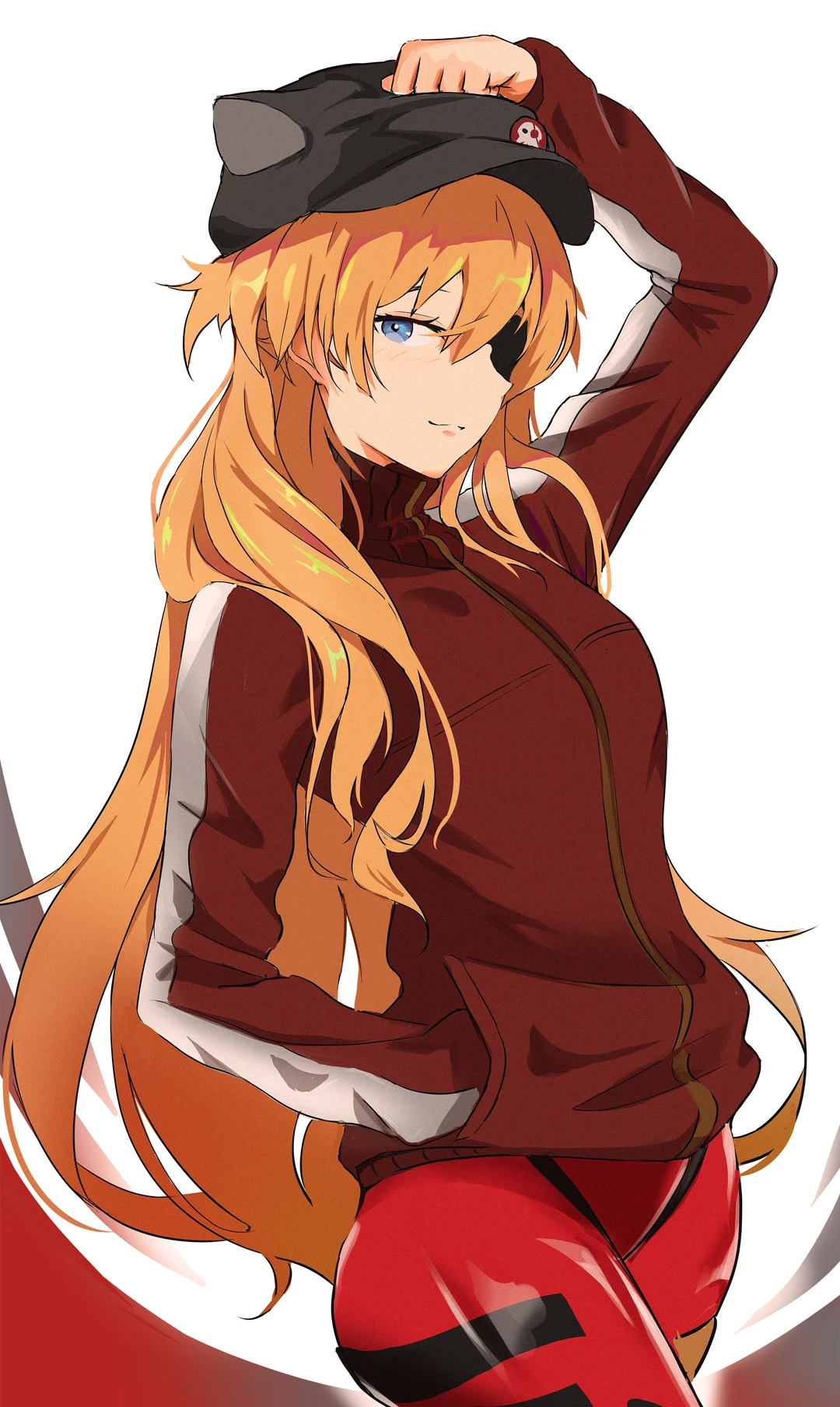 Asuka smiling | Scrolller